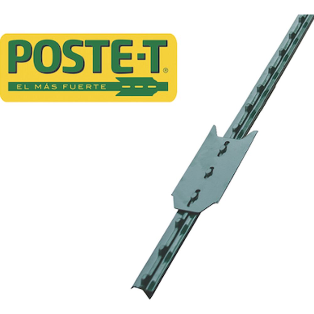 Poste Ganadero Tipo T 1.52 Metros 5ft. Paquete Con 10 Pz - AM Aceros