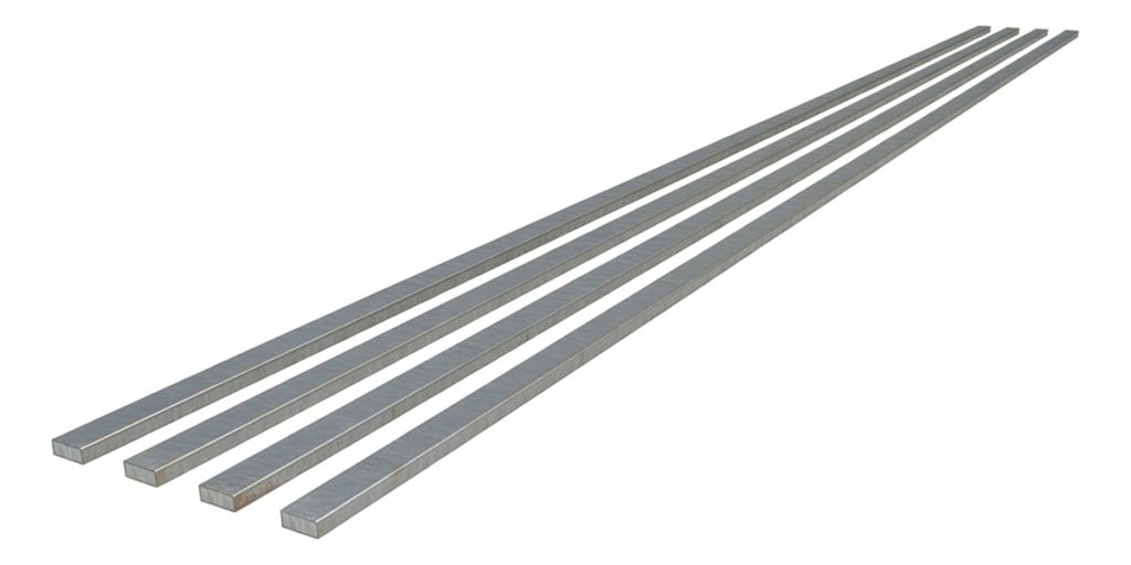 4 soleras 3/16 x 1/2 de acero para refuerzos estructurales - AM Aceros